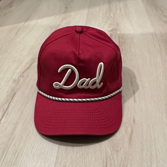 Barstool | Accessories | Mens Red Dad Embroidered Cap | Poshmark